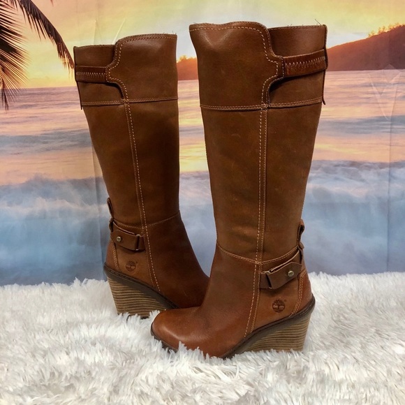 Timberland | Shoes | Timberland Wedges High Boots | Poshmark
